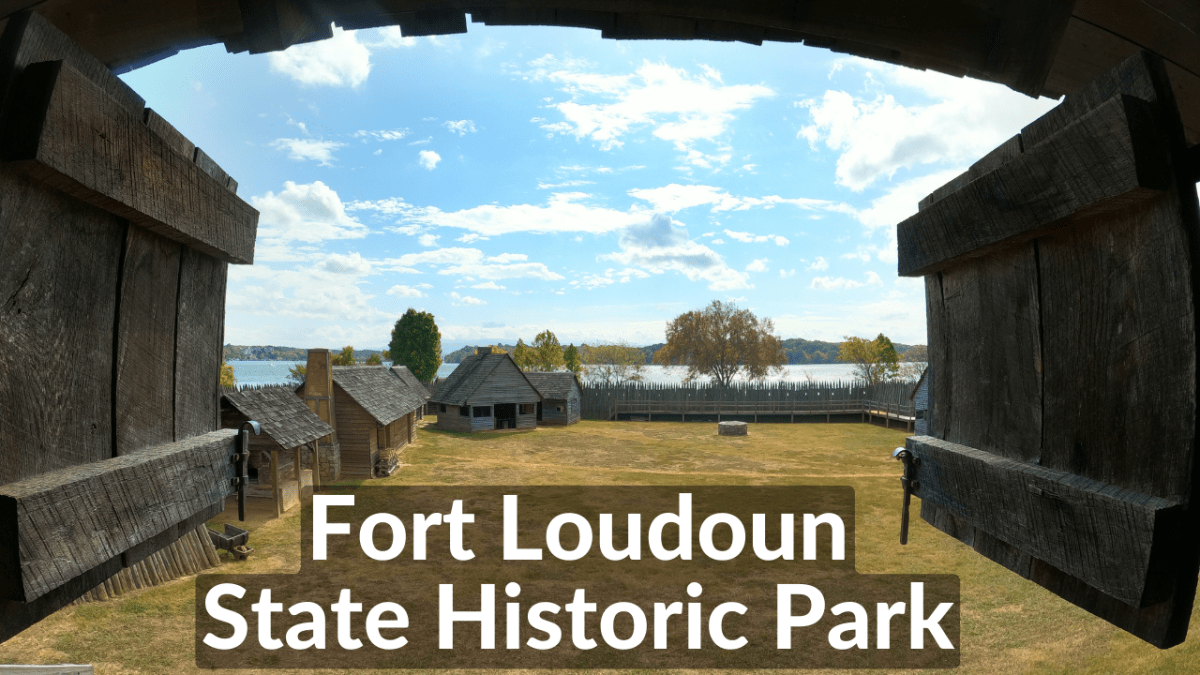 Exploring Fort Loudoun State Historic Park (in Vonore, TN) + Raccoon ...