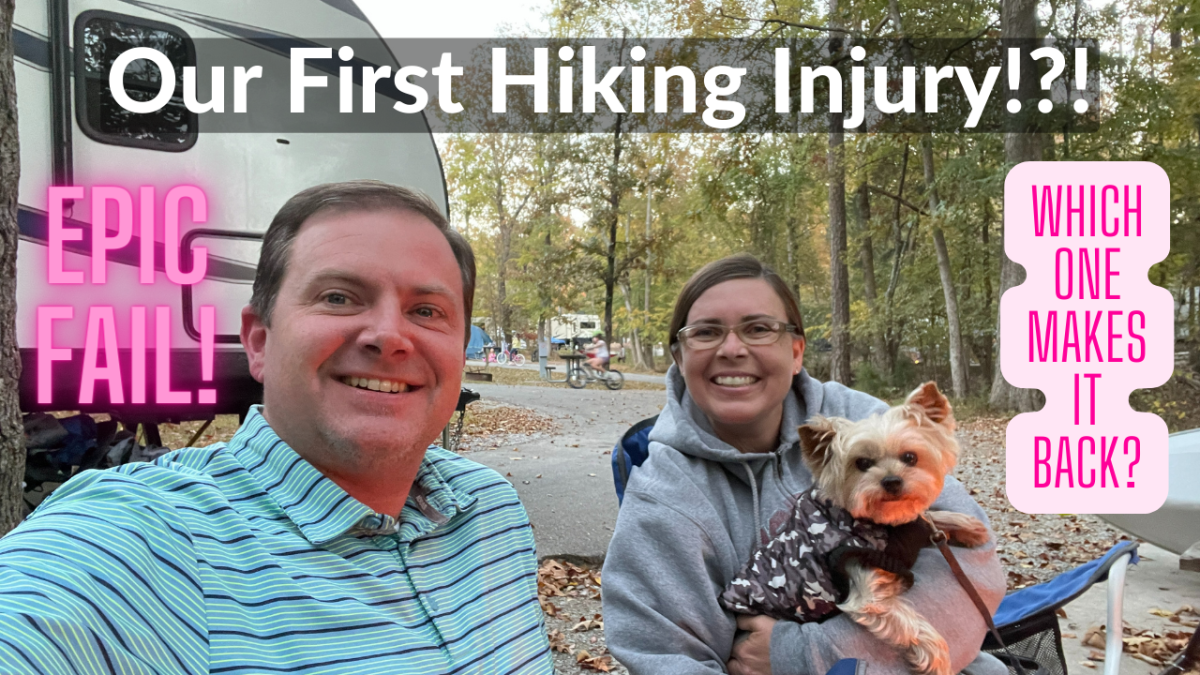 Epic Hike Fail! Our First Hiking Injury! Which One Makes It Back ...