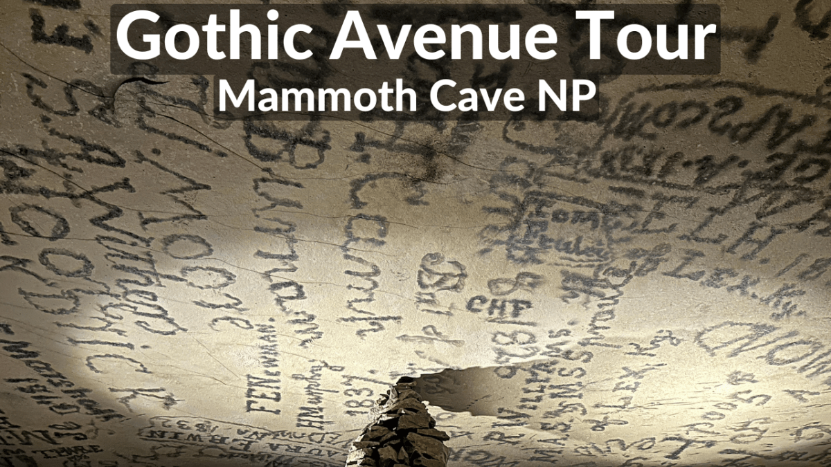 Mammoth Cave NP – Gothic Avenue Tour – DeanoRolls (@deanoroll5)