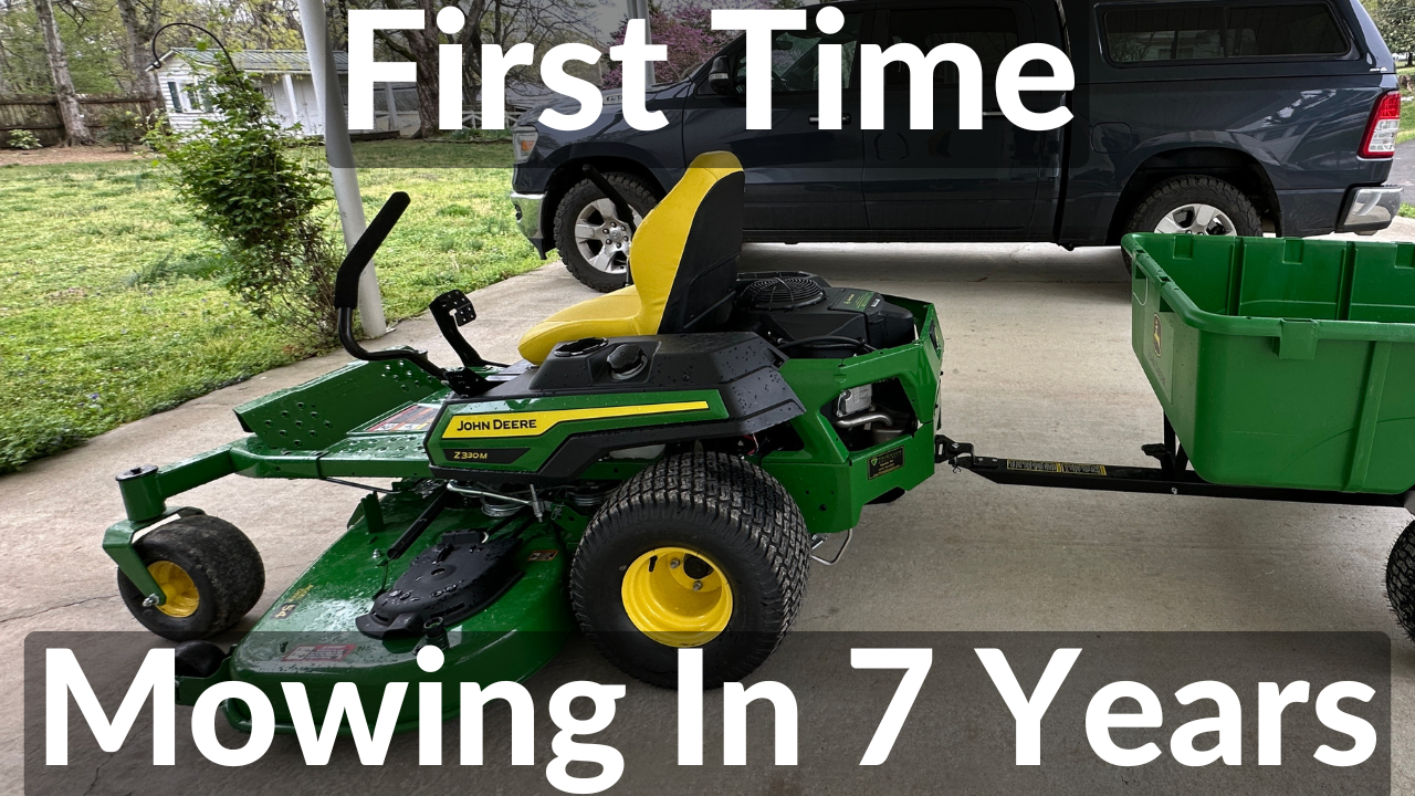 First Time Mowing The Yard In 7 Years – This Old Dean House ...