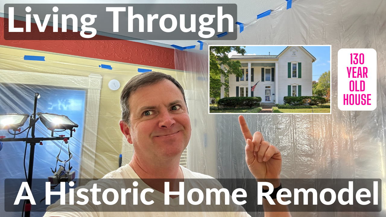 Living In A Historic Home Remodel – This Old Dean House – DeanoRolls ...
